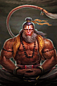 Hanuman Ji Poster on 300gsm Photogenic US Imported Paper With Gloss ...