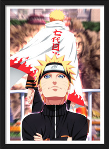Naruto Uzumaki 7th Hokage | Naruto Frames & Posters | Anime Paper Print ...