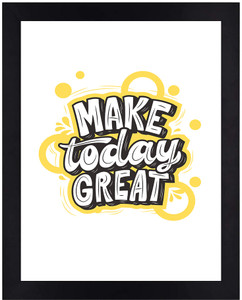 Motivational Brainy Wall Framed Poster Paper Print - Quotes ...