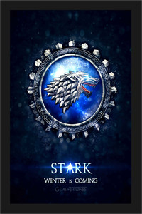 Game of Thrones GOT Poster with A4 Size Frame F-597 Paper Print ...