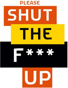 Poster Shut Up Funny (13x19 Inches, Wall Poster, Matte, Multicolor ...