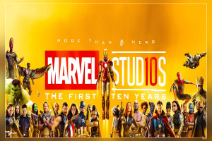 Marvel Studios: The First Ten Years Movies Matte Finish Poster Paper ...