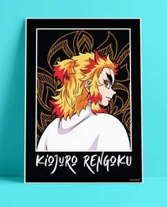 YAA - Kyojuro Rengoku New Premium Design Anime Series Poster 01 (12 ...
