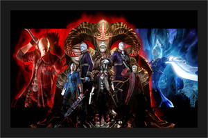 Devil May Cry DMC Game Poster with A4 Size Frame F-280 Paper Print ...