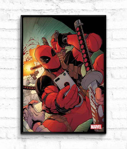 deadpool-selfie-official-deadpool-poster Photographic Paper - Movies ...