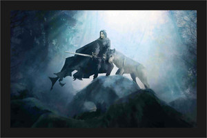 Game of Thrones GOT Poster with A4 Size Frame F-609 Paper Print ...