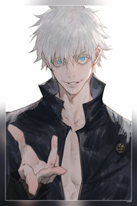 Gojou Satoru Jujutsu Kaisen Anime Series Matte Finish Poster Paper ...