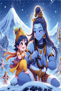 God Shiv Ji Poster For Wall With Gloss Lamination H-58 Paper Print ...