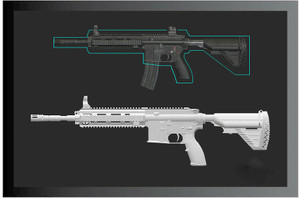 Pubg Game Frame Poster For Room Synthetic Wood Gloss Lamination F72 ...