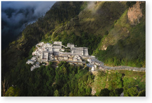 Vaishno Devi Temple Digital Photo Poster With Uv Textured Room ...