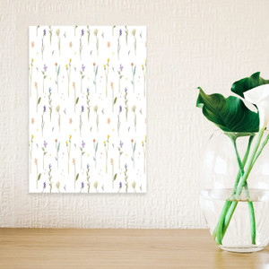 Floral Flower - Pattern Wall Poster Art Print for Office , Home ...