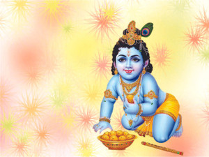 Bal Krishan Ji Poster on 300gsm Photogenic US Imported Paper With Gloss ...