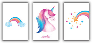 Amodini Magical Unicorn Paintings / Posters for girls / Posters for ...