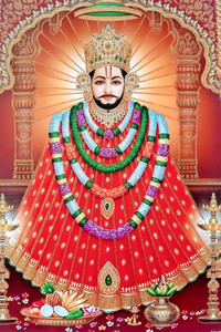 khatu shyam beautiful poster Fine Art Print - Nature posters in India ...