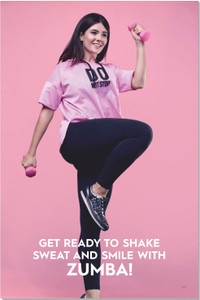 Zumba Posters for Wall, Dance Wall Poster (12 x 18 inch), Aerobics ...