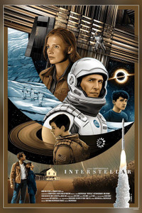 Interstellar Art Christopher Nolan Inception Movie Nolan Matte Finish ...