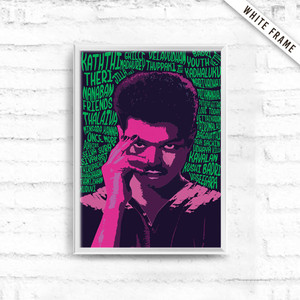Ilayathalapathy Vijay Fan Poster White Frame Photographic Paper - Pop ...
