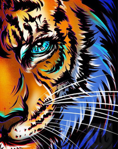 Tiger Poster | Tiger Posters for Room | Unframed | With Self Adhesive ...