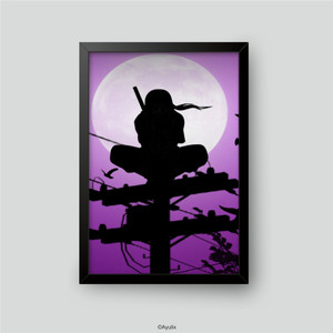 Itachi Uchiha Photo Frame for Home Decor | Premium Quality Print with ...