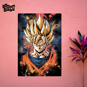 Goku: Dragon ball G | Metal 3D Poster - Animation & Cartoons posters in ...