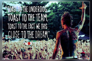 Machine Gun Kelly- Toast To The Underdog X Matte Finish Poster Paper ...