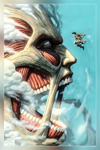 Shingeki No Kyojin Attack On Titan Shingeki No Kyojin Matte Finish ...