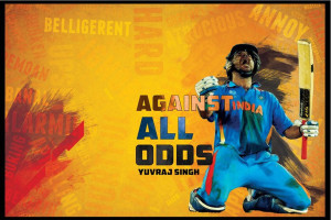 Poster Yuvraj Singh sl-15288 (LARGE Poster, 36x24 Inches, Banner Media ...