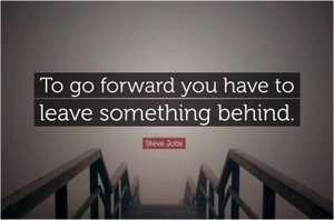 Go Forward Steve Jobs Motivational Quote Poster Paper Print - Quotes ...