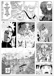 Naruto Anime Shinobi Manga Panel 01 Wall Poster Paper Print - Comics ...