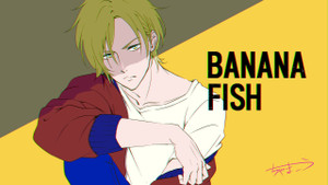 Banana Fish Mappa Ash Lynx Chama Kou Looking At Viewer Matte Finish ...