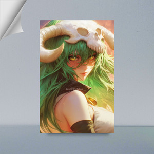 VIRGIN ARTS | NEL | ESPADA | BLEACH | ANIME | 300 GSM A4 FRAMED POSTER ...