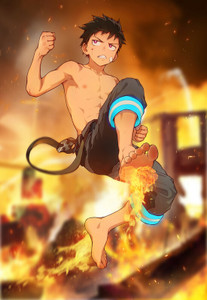 Fire Force Anime Series Hd Matte Finish Poster Paper Print - Animation ...
