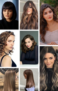 beauty parlour Girl Hair Style Wall Poster||Pack of 8||beauty parlour ...