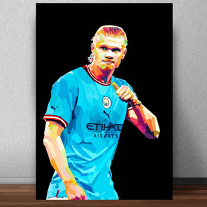 Erling Haaland Poster for Room & Office Paper Print - RAHUL CHOUDHARY ...