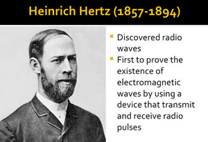 Poster Heinrich Hertz Radio Waves sl-13004 (LARGE Poster, 36x24 Inches ...