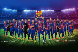 Poster Fcb Barcelona Soccer Football Player Series 1 (Large Print ...