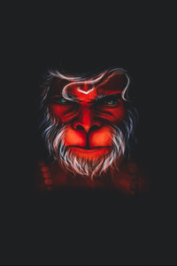 Lord Hanuman ji Poster (300GSM Thick Paper with Gross Lamination) M513 ...