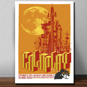 Coldplay Pop Gold Poster Chris Martin for Room & Office (13 Inch X 19 ...
