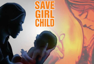 Poster Save Girl Child sl-10131 (Wall Poster, 13x19 Inch, Matte Paper ...