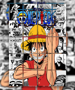 Set of 20 luffy wall poster for room one piece anime poster | manga ...