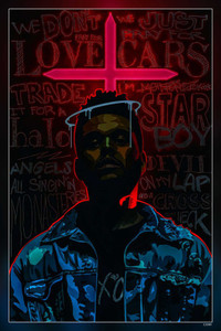 The Weeknd Matte Finish Poster Paper Print - Animation & Cartoons ...