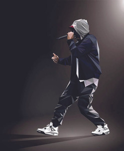 From 8 Mile to Icon: Eminem's Poster Evolution:Printed by WK on 300gsm ...