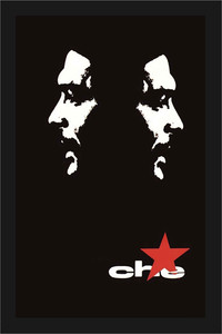 Che Guevara Motivational Poster with A4 Size Frame F-243 Paper Print ...