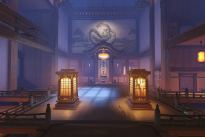 hanamura overwatch overwatch christmas Poster, Wallpaper Paper Print ...