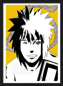 Minato Namikaze | Naruto Shippuden Anime Framed Poster | Anime Framed ...