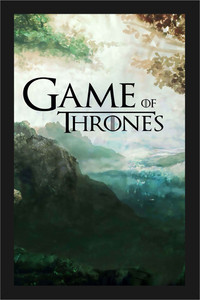 Game of Thrones GOT Poster with A4 Size Frame F-547 Paper Print ...