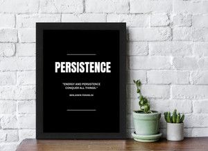 Motivational Brainy Wall Framed Poster Paper Print - Quotes ...