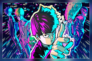 Mob Psycho Anime Series X Matte Finish Poster P-12709 Paper Print ...