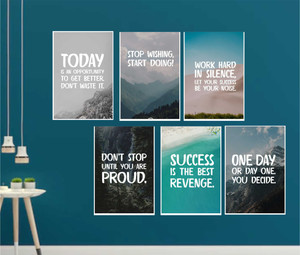 Motivational Wall Posters and Inspirational Quotes for Office and Home ...