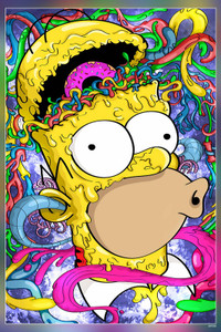 Homer Simpson Matte Finish Poster Paper Print - Animation & Cartoons ...
